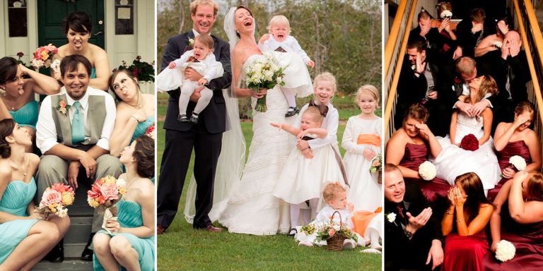 20 Cringe and Awkward Wedding Photos to Laugh At