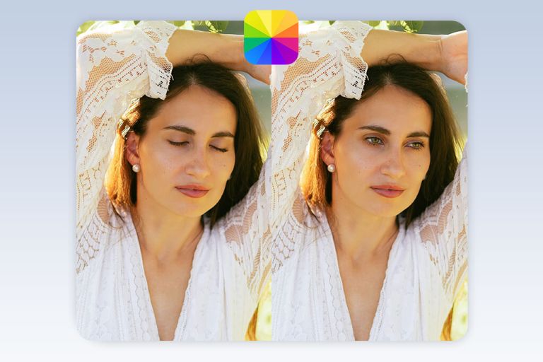 App to Open Eyes in Photos Online