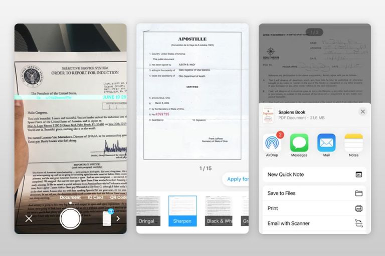 7 Best Free Scanner Apps for iPhone in 2025